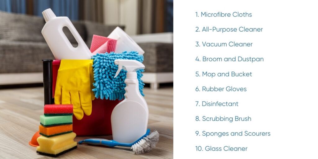 10 Cleaning Materials Used at Home and Their Uses